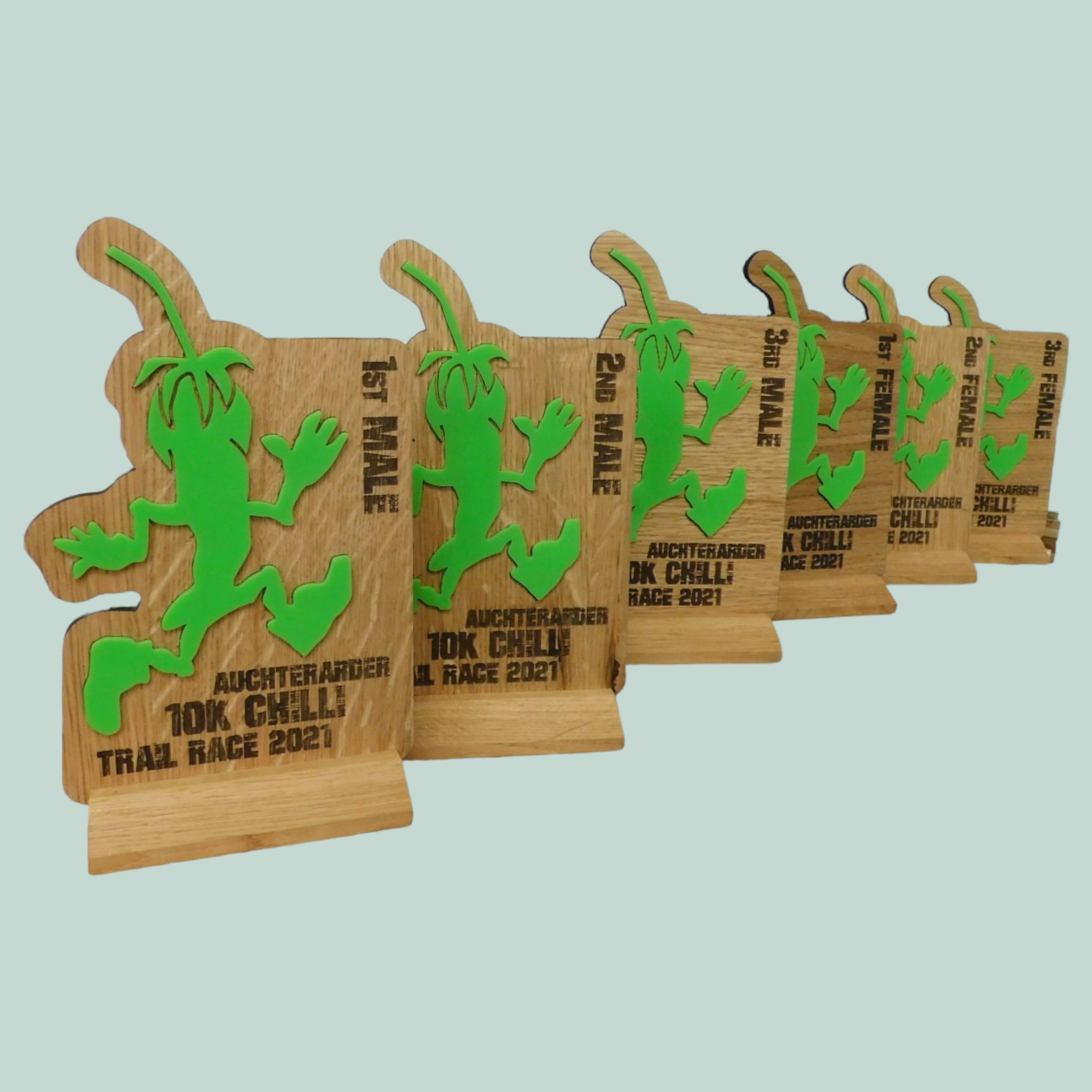 Chilli Race Trophies – The Workshop Aberfeldy