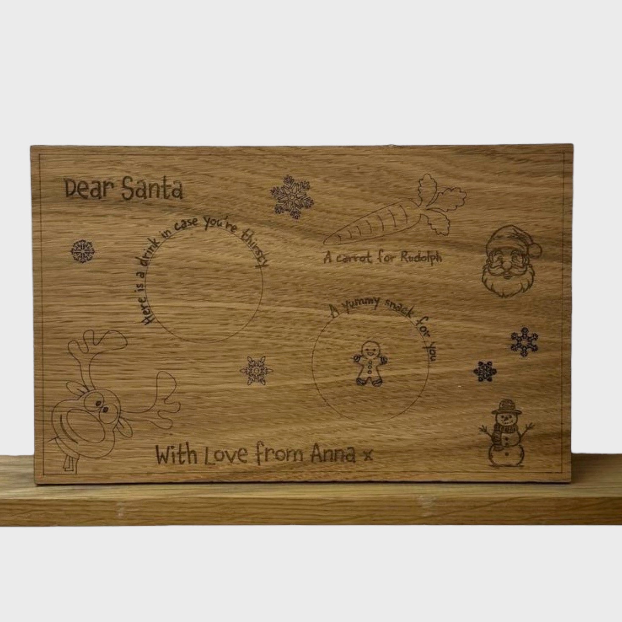 Christmas Eve Board for Santa - rectangular – The Workshop Aberfeldy